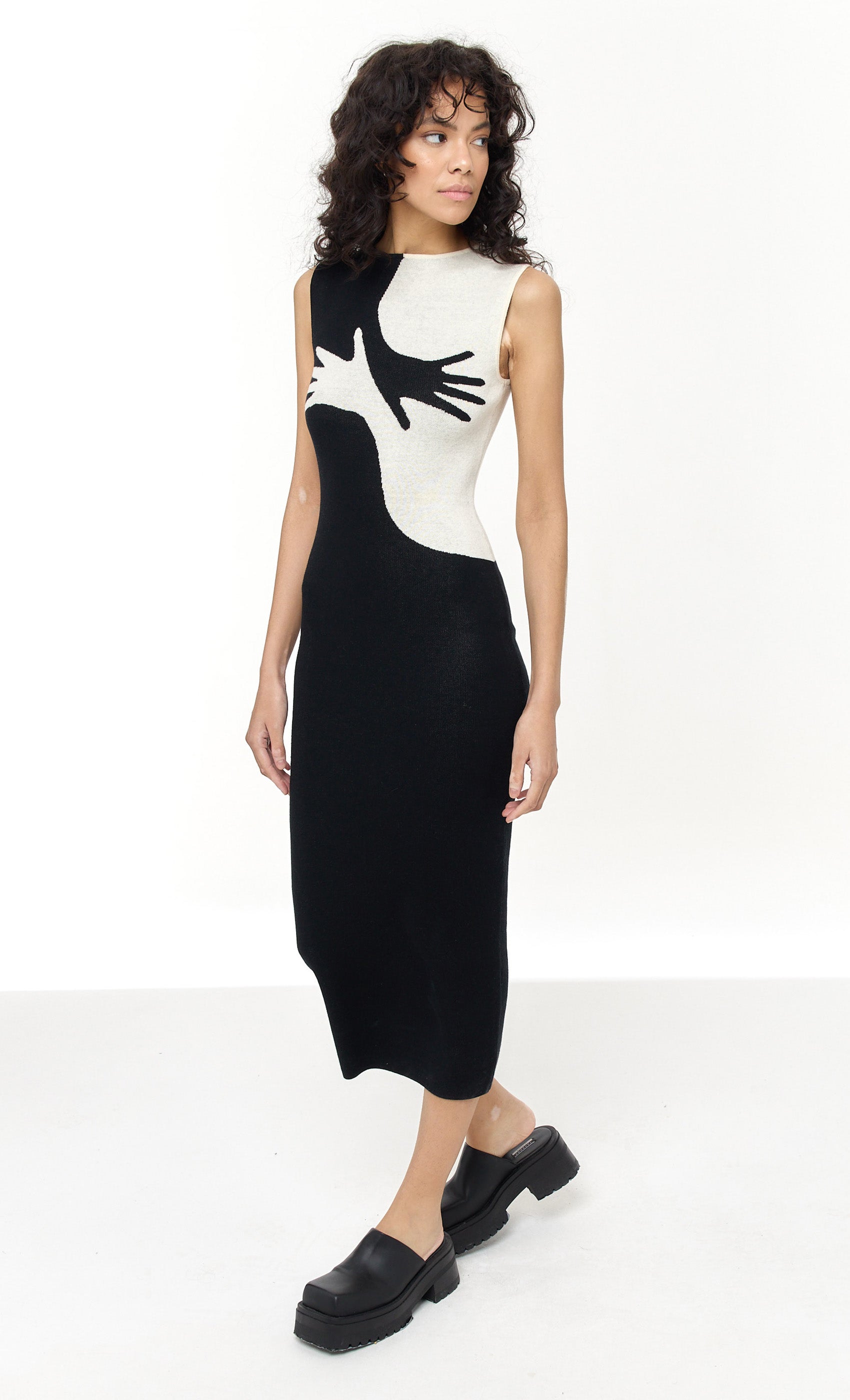 Hansey Knit Midi Dress – Another Girl